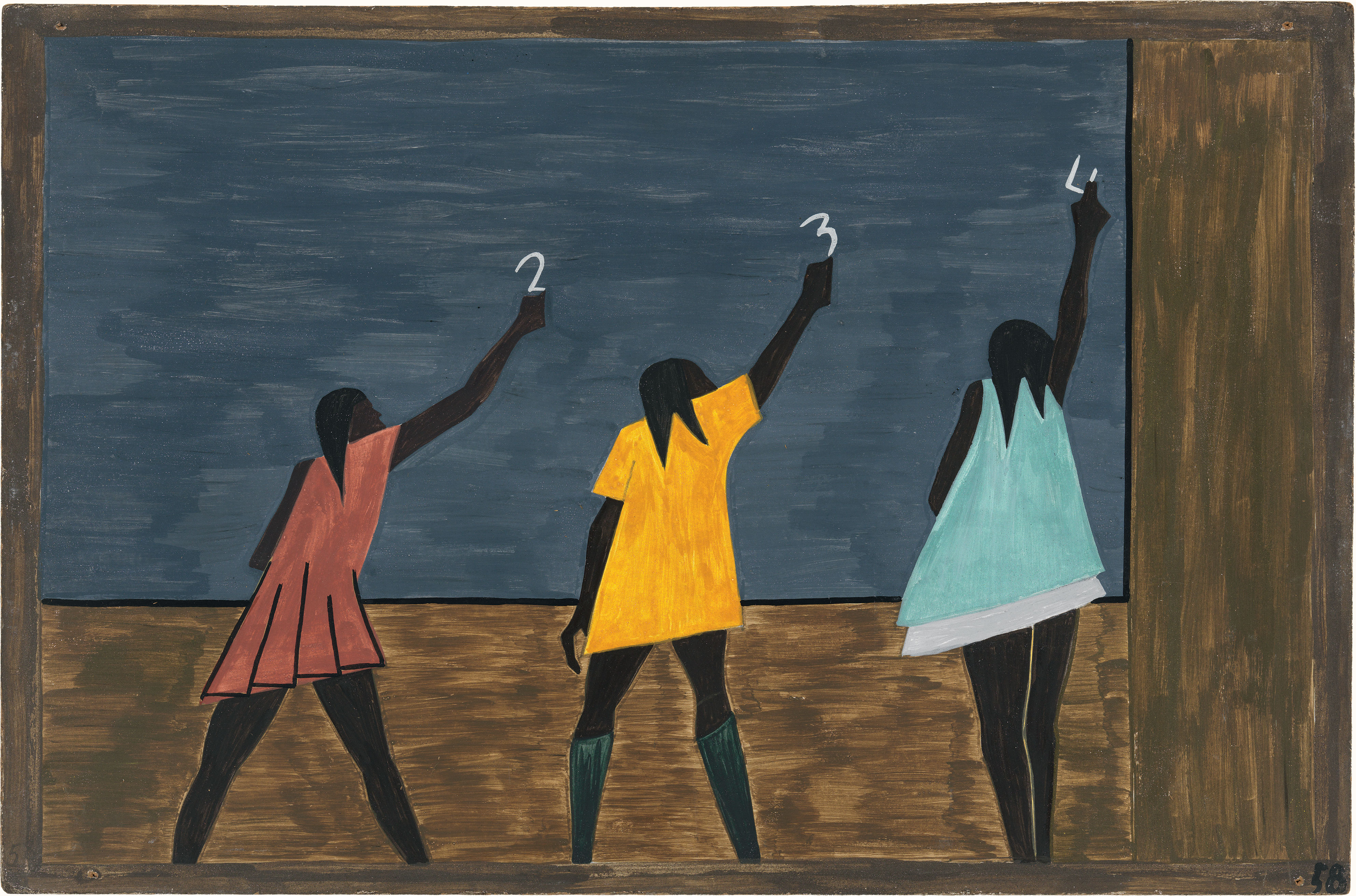 MoMA | One Way Ticket: Jacob Lawrence's Migration Series