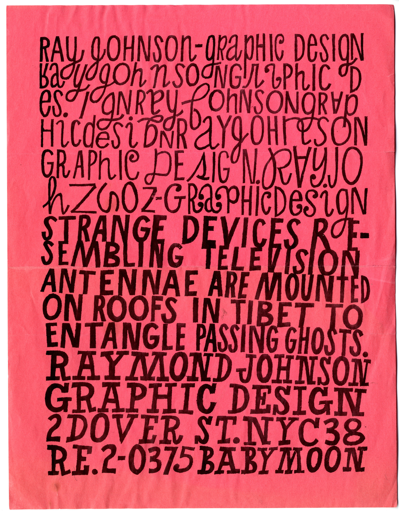 Ray Johnson Designs | MoMA