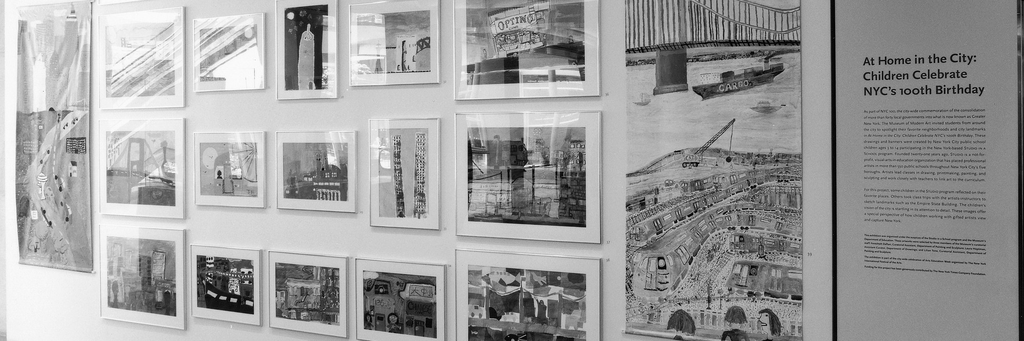 At Home in the City: Children Celebrate NYC’s 100th Birthday | MoMA