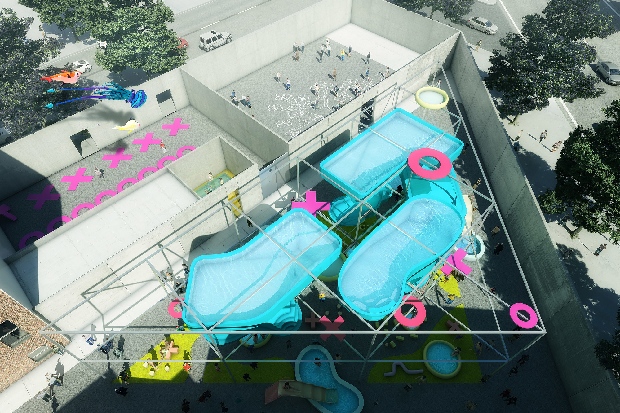 YAP 2017 Finalist: Pool Party by Bureau Spectacular : YAP 2017 Finalist ...