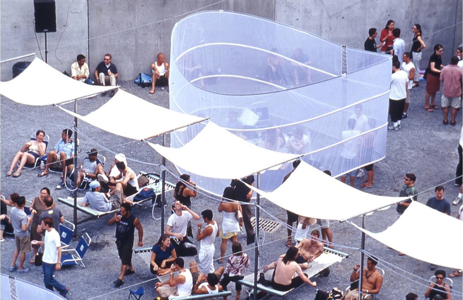 Young Architects Program 2001: subWave by ROY | MoMA