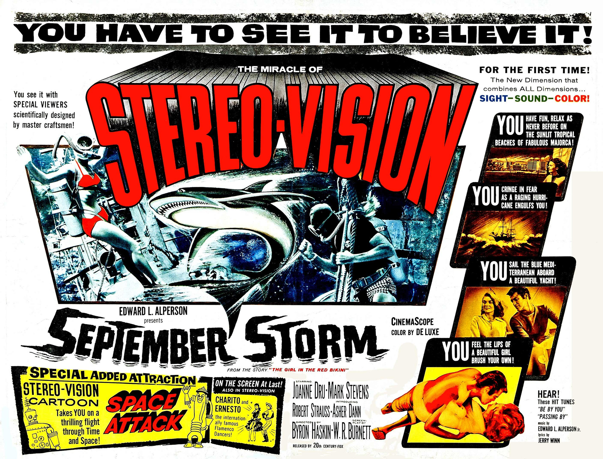 September Storm. 1960. Directed by Byron Haskin | MoMA