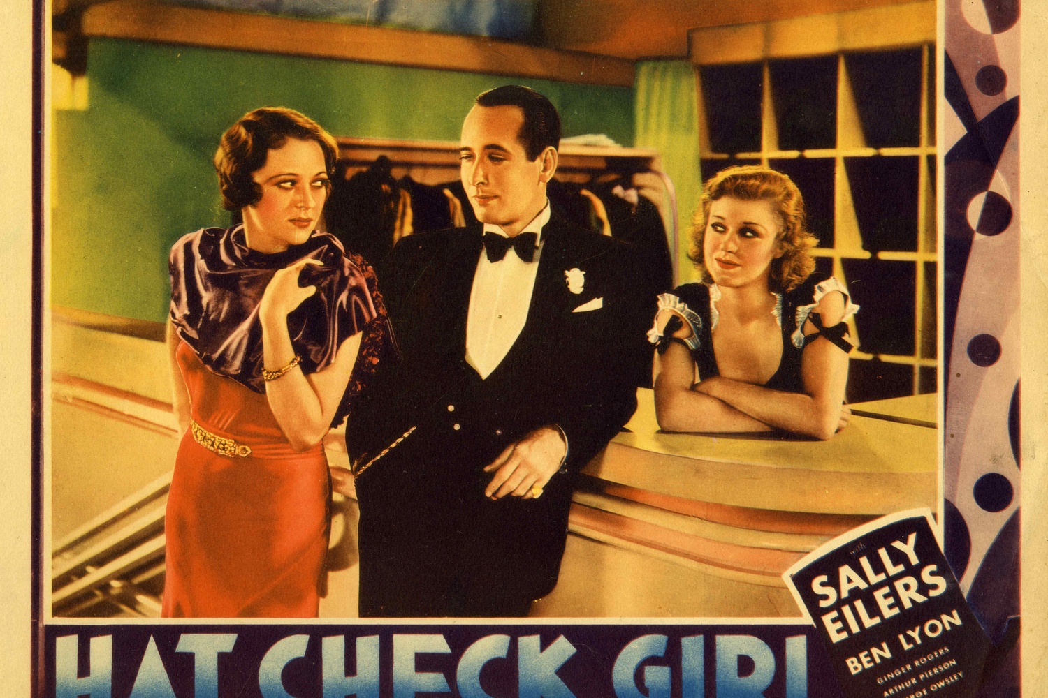 Hat Check Girl. 1932. Directed by Sidney Lanfield