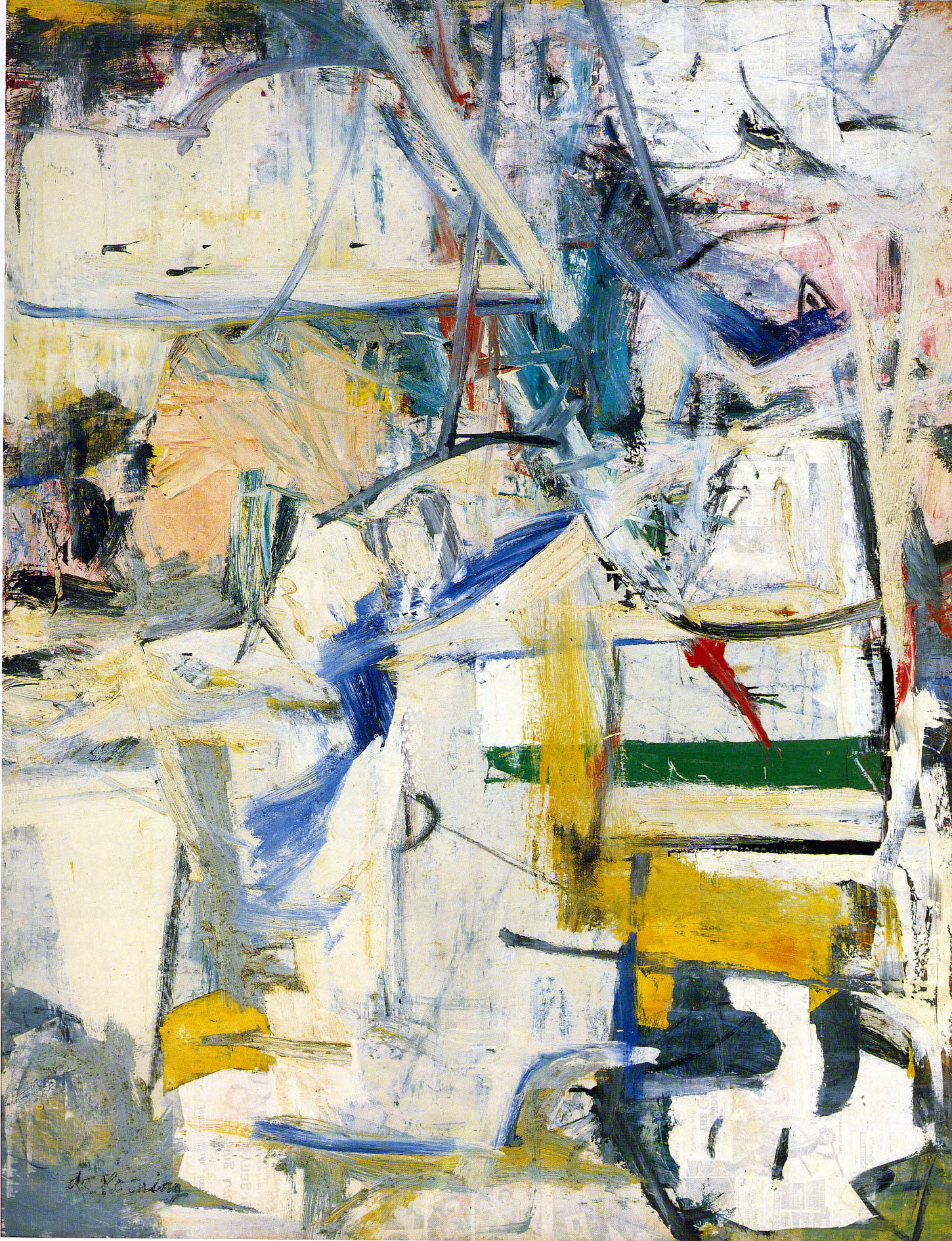 Willem de Kooning. Easter Monday. 1955-56. LAYER: Technique for Easter ...