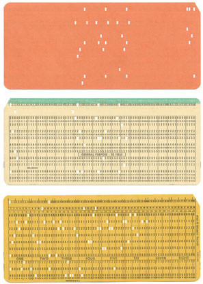 IBM punch cards. c. 1956 | MoMA
