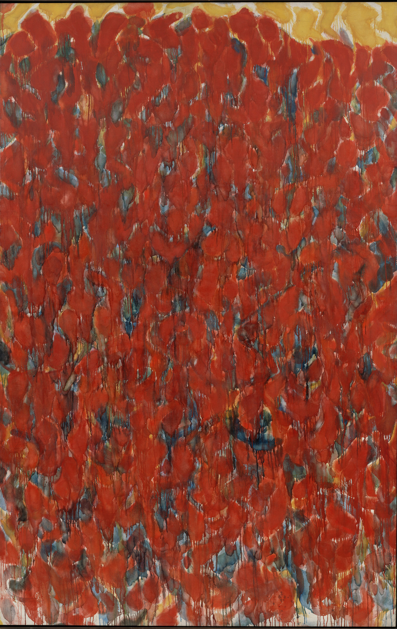 Sam Francis. Big Red. Paris 1953 | MoMA