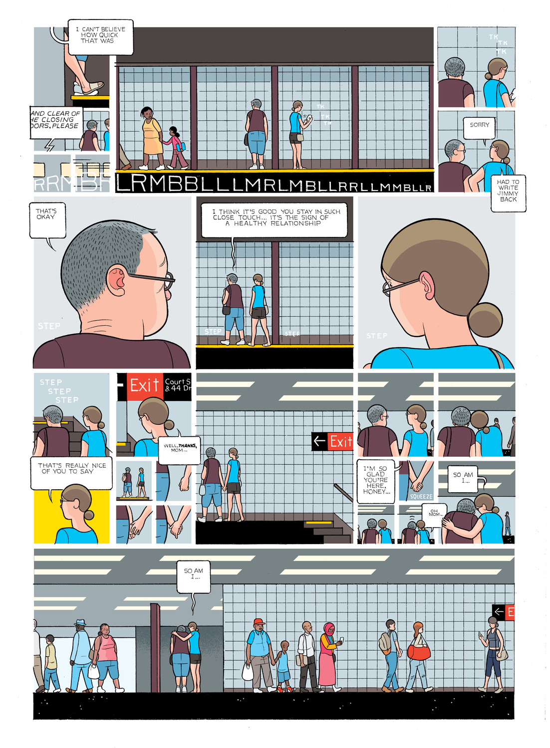 Chris Ware’s “I Guess We’re Here” | Magazine | MoMA