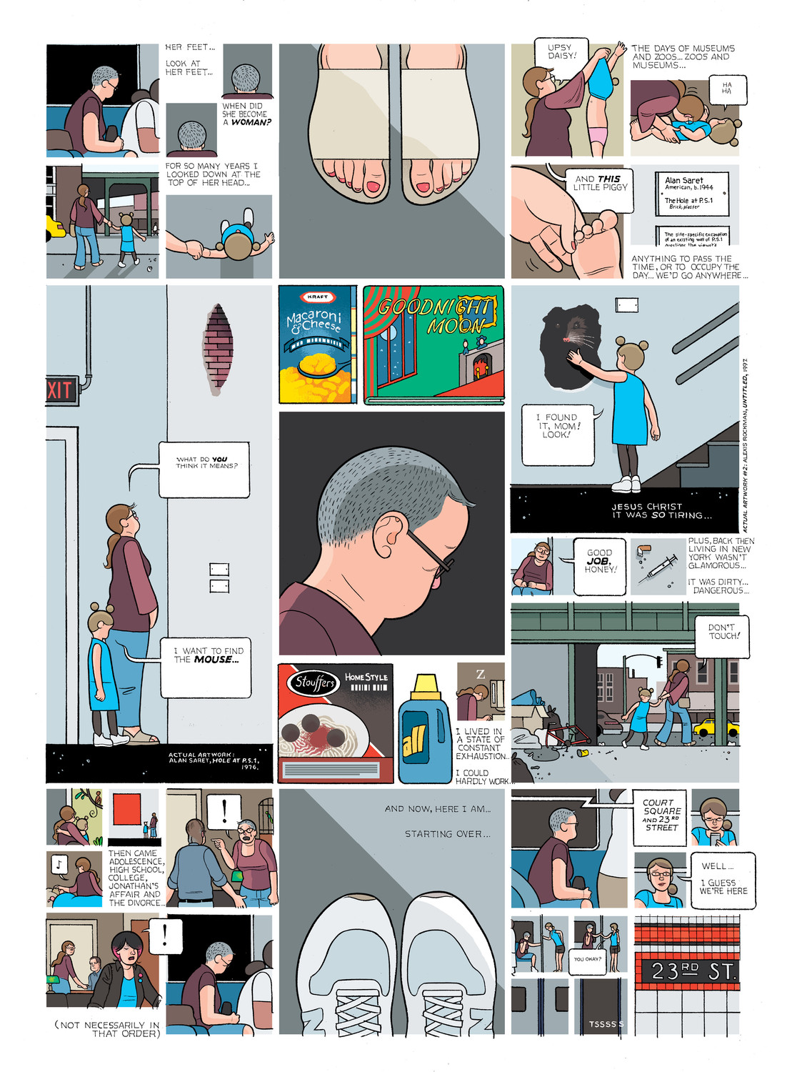 Chris Ware’s “I Guess We’re Here” | Magazine | MoMA