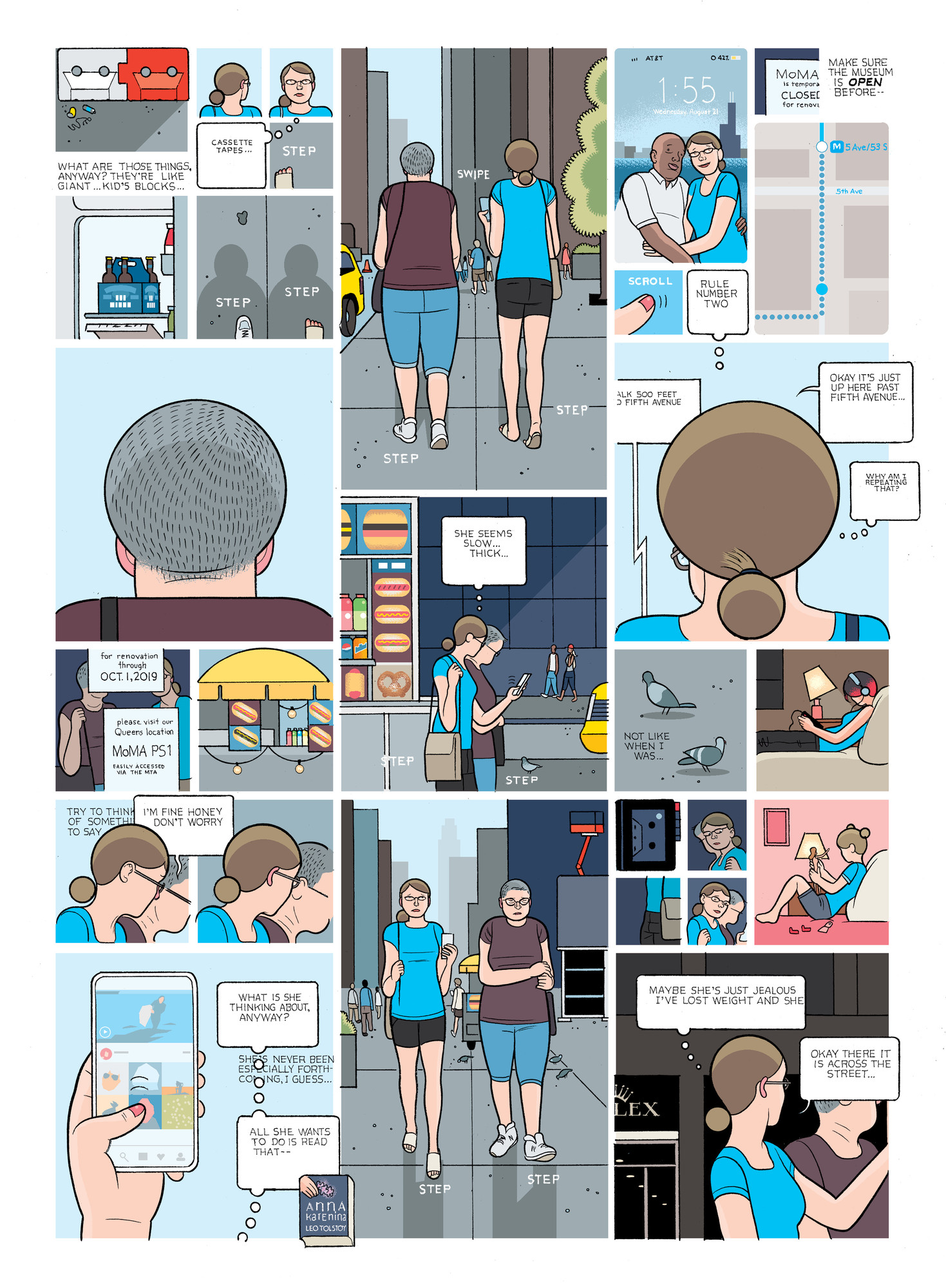 Chris Ware’s “I Guess We’re Here” | Magazine | MoMA