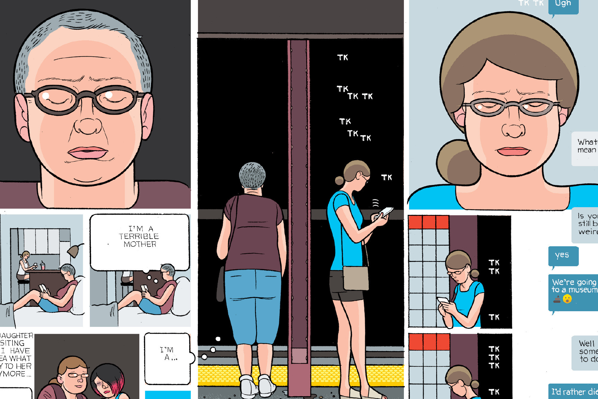 Chris Ware’s “I Guess We’re Here” | Magazine | MoMA