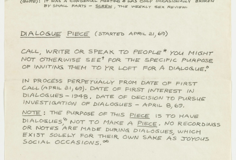 Fifteen-Minute Talk on Lee Lozano | MoMA