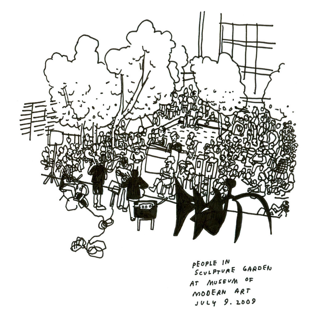 Remembering a New York Treasure, Jason Polan, 1982–2020 | Magazine | MoMA