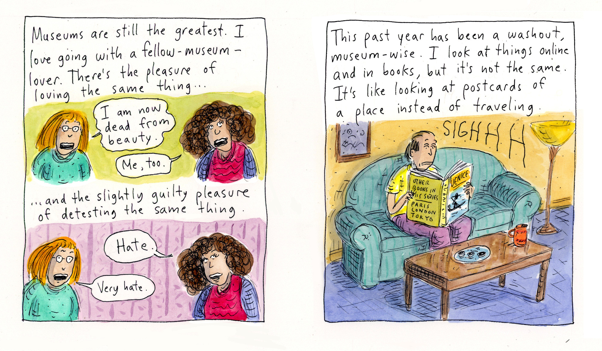 Roz Chast’s Museumland | Magazine | MoMA