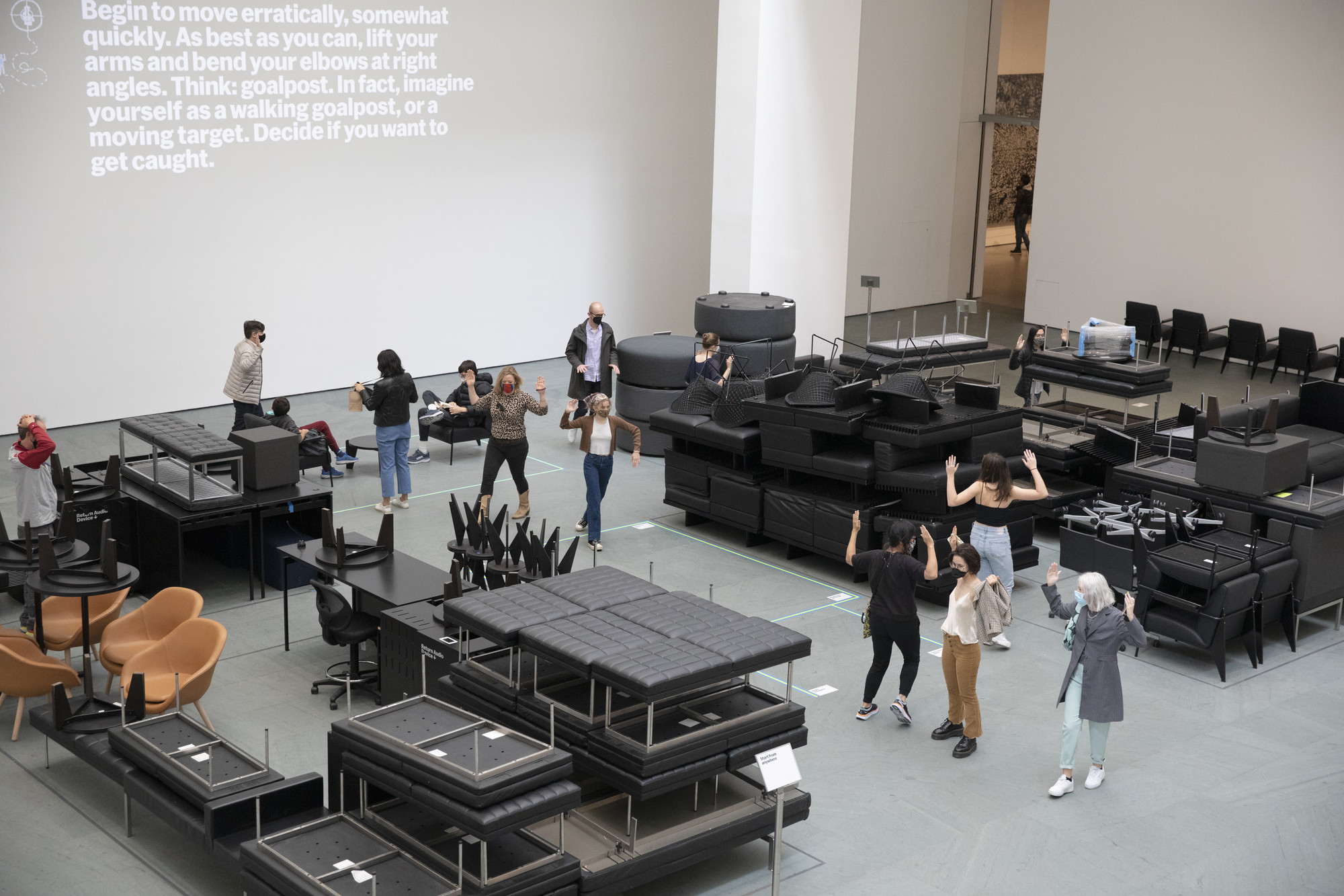 Amanda Williams: Embodied Sensations participatory performance: Amanda ...