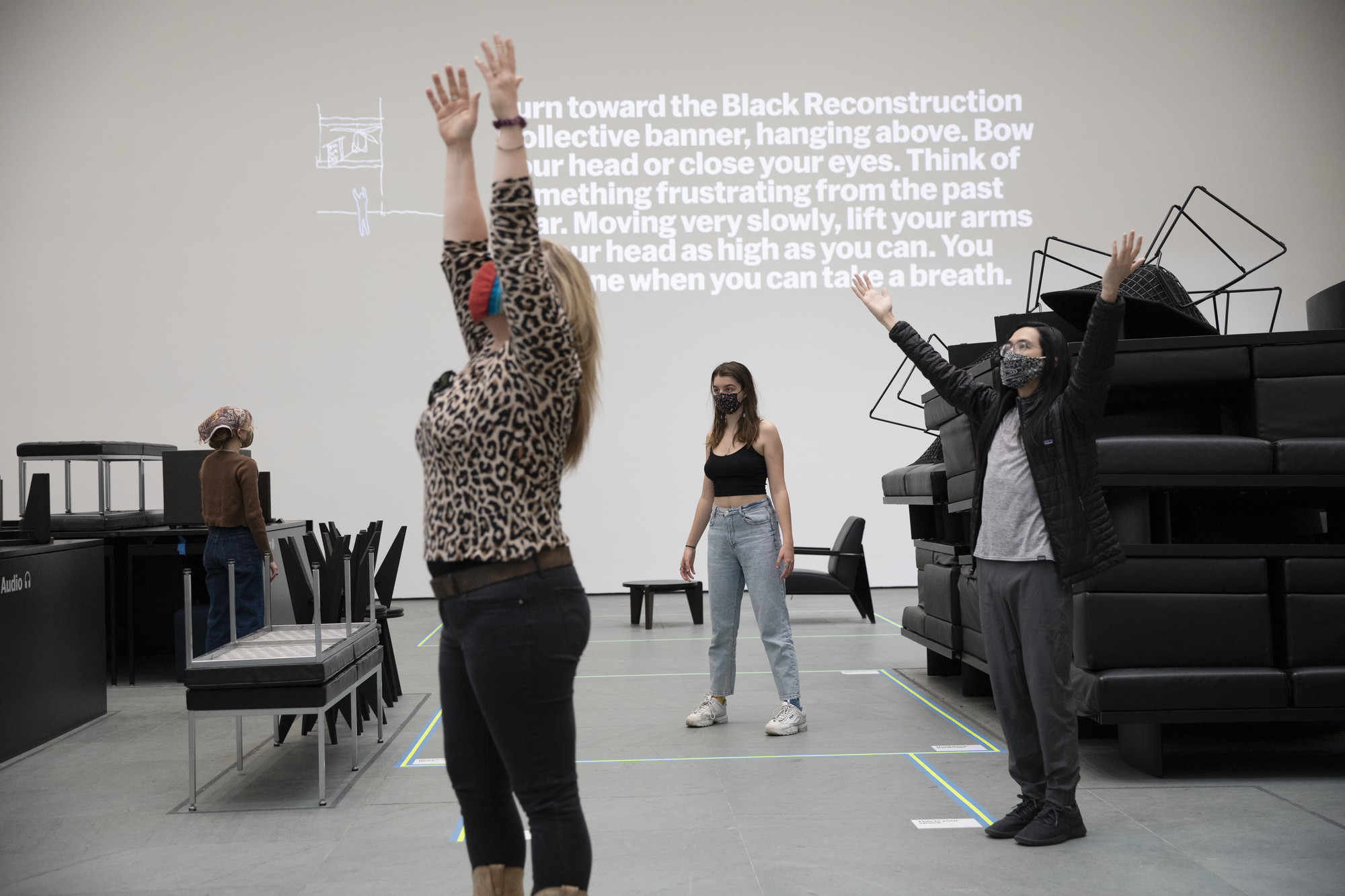 Amanda Williams: Embodied Sensations participatory performance: Amanda ...