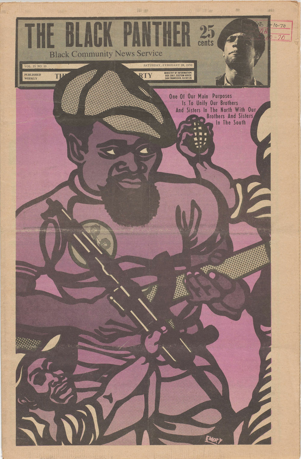 “Art Is a Powerful Tool”: Emory Douglas and the Language of Revolution ...