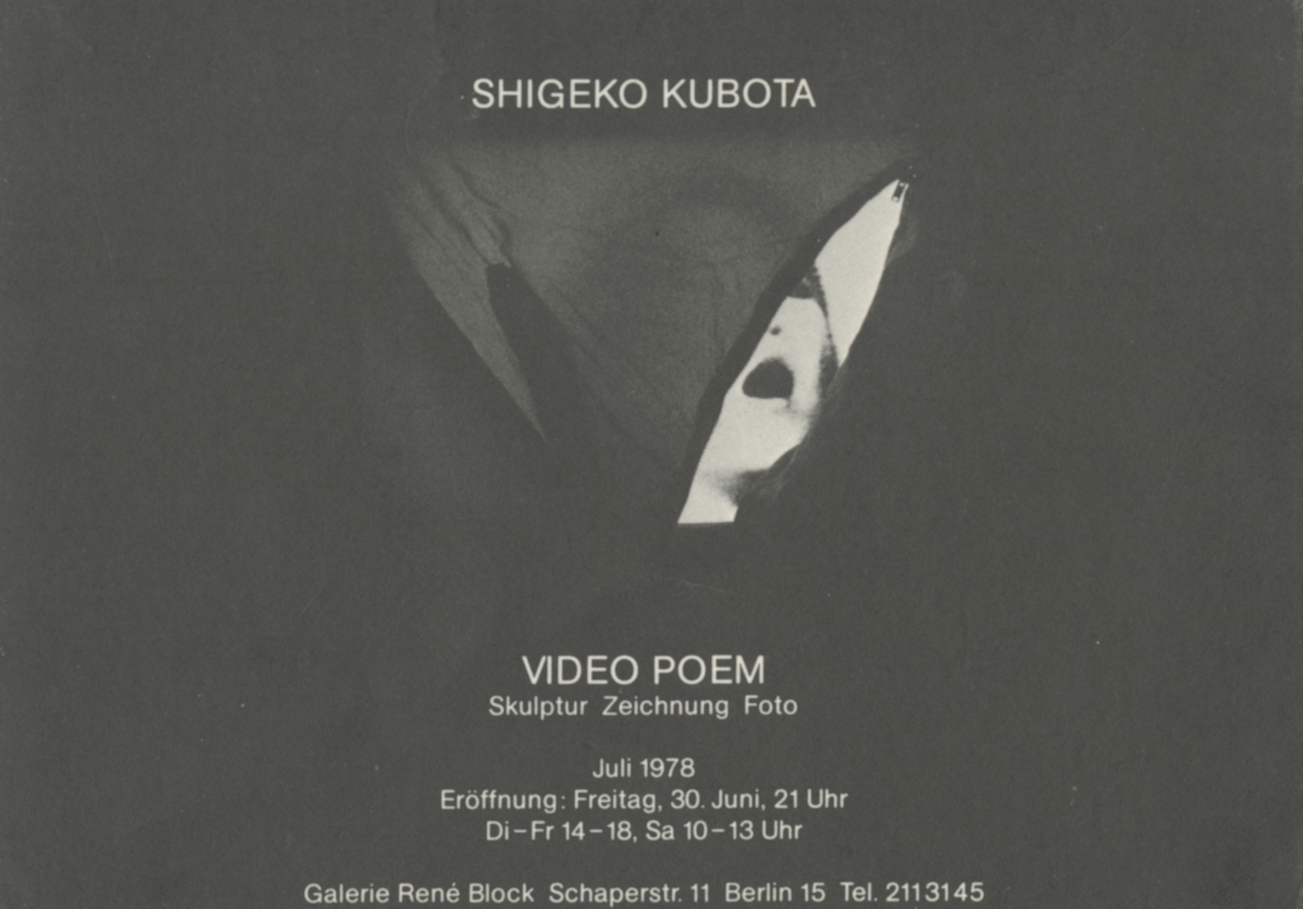 Shigeko Kubota’s Self-Portrait | Magazine | MoMA