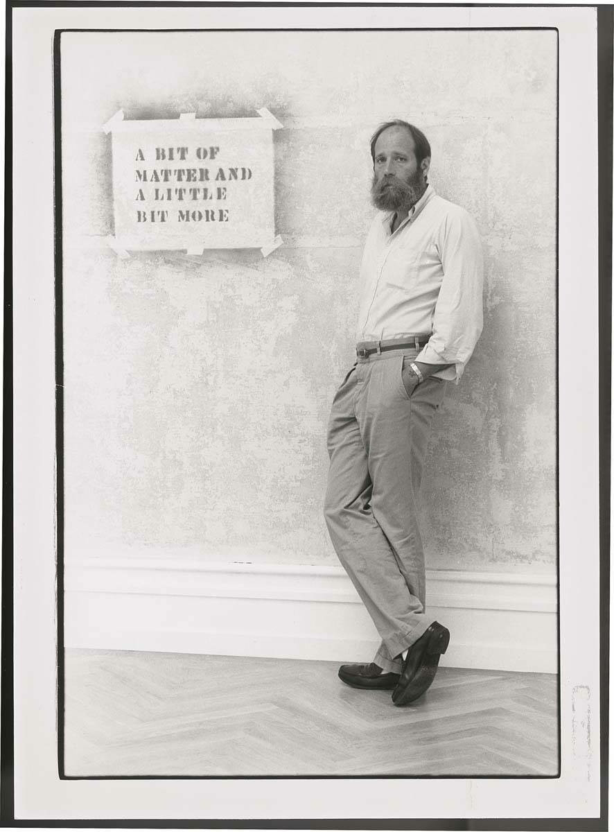 Remembering Lawrence Weiner, 1942–2021 | Magazine | MoMA