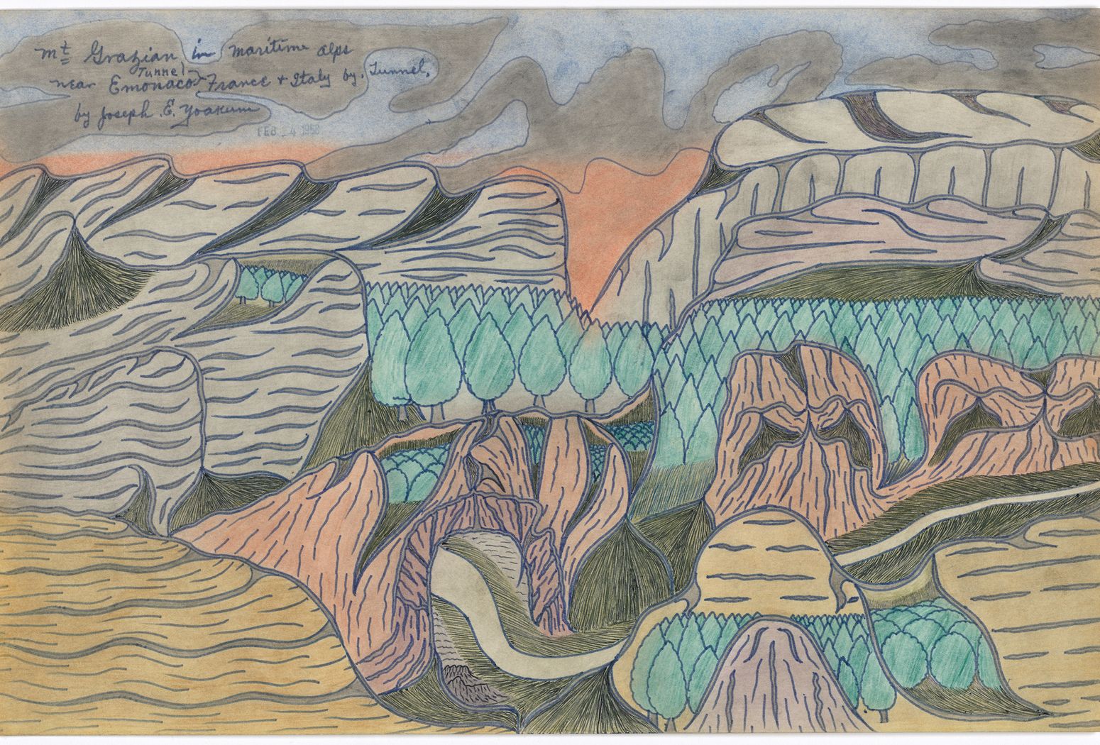 Last Look: Joseph E. Yoakum: What I Saw | MoMA