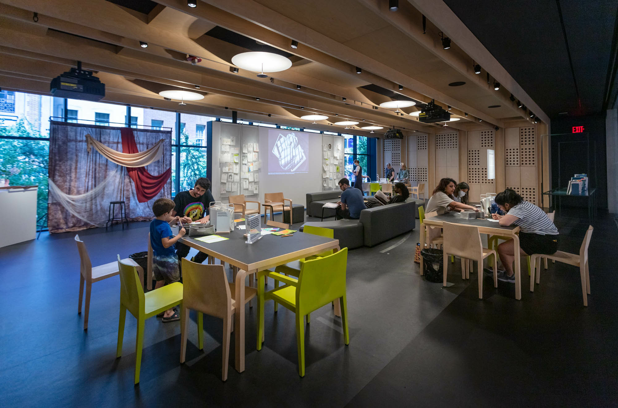 Installation view of the Creativity Lab: How Do You See Yourself ...