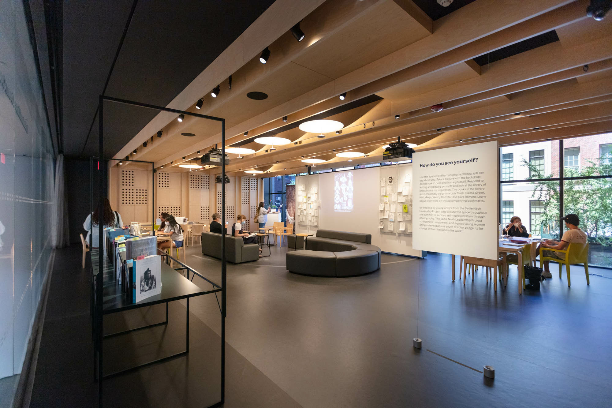 Installation view of the Creativity Lab: How Do You See Yourself ...