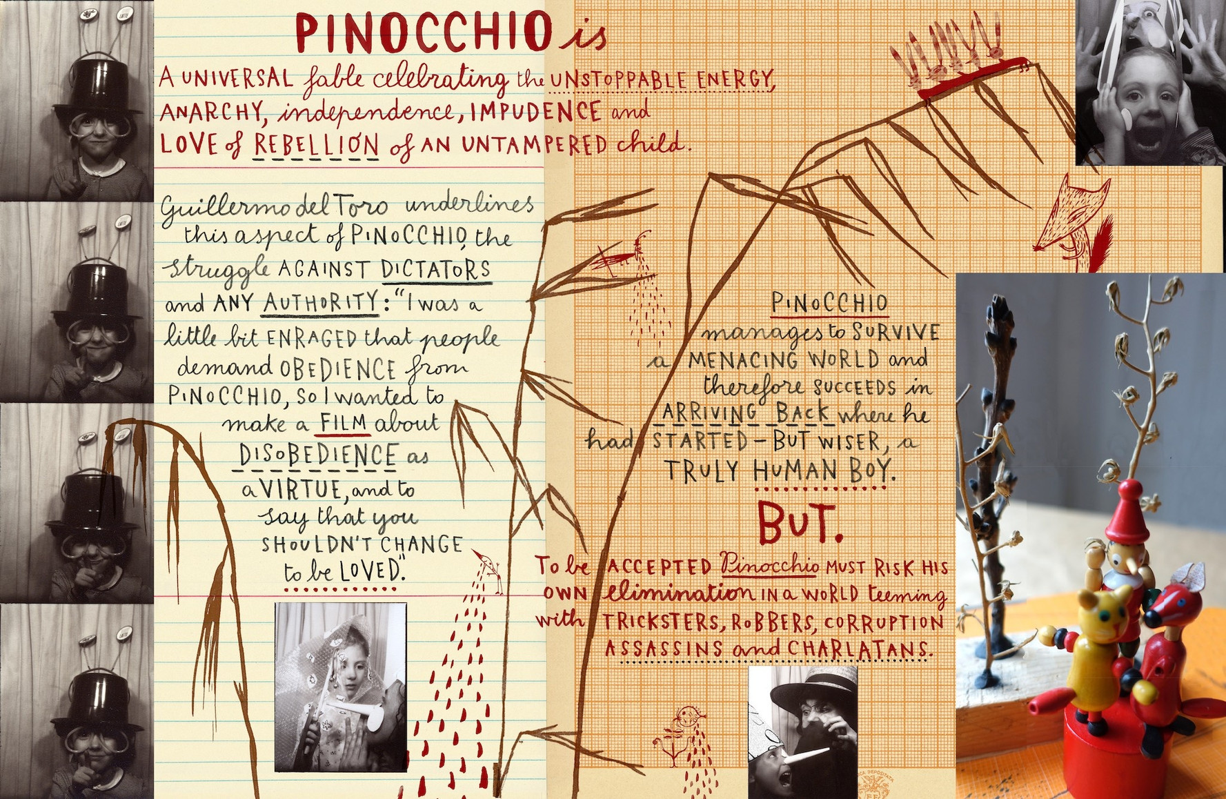 Sara Fanelli’s Pinocchio: From Michelangelo to Guillermo del Toro ...