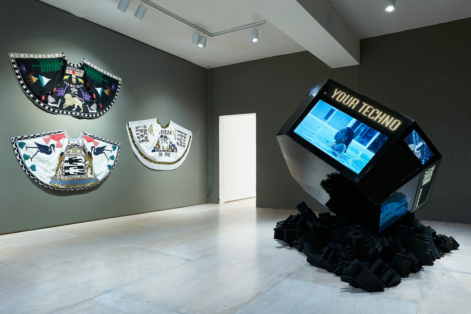Installation Views of Umar Rashid: Ancien Regime Change 4, 5, and 6 ...