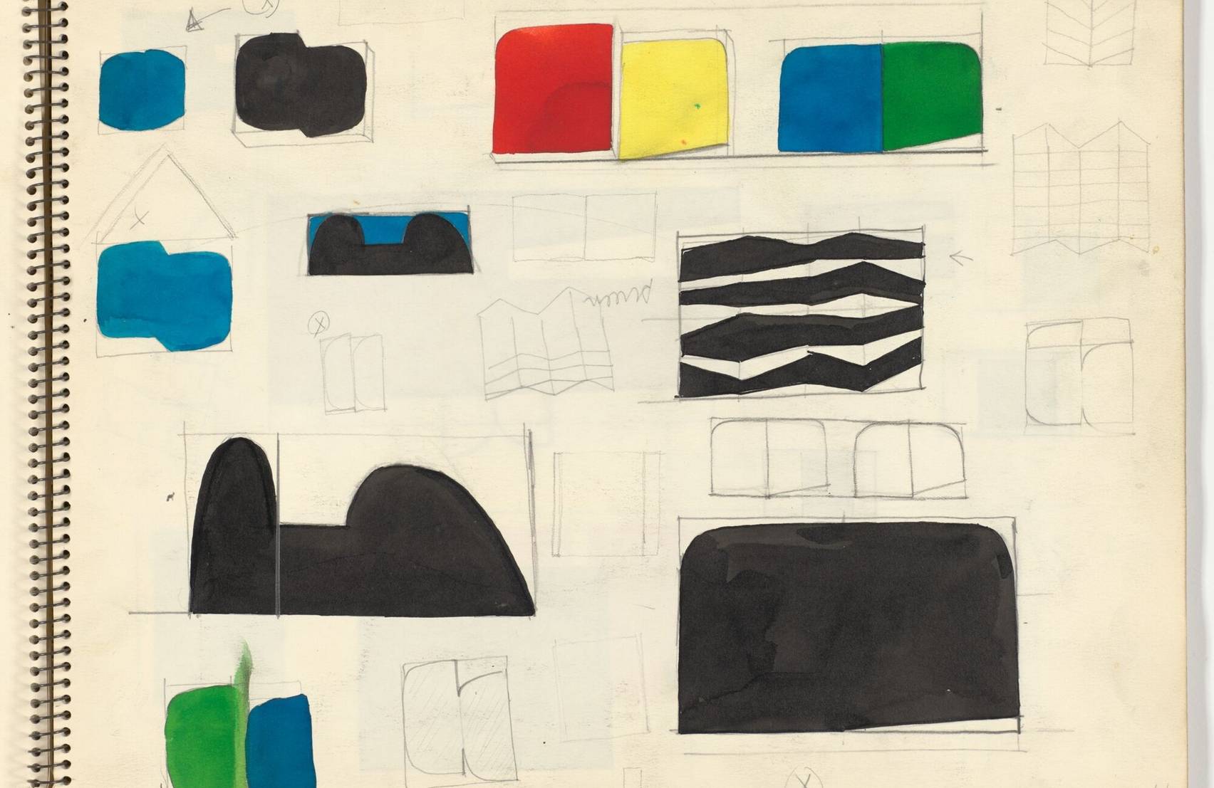 416: Ellsworth Kelly’s Sketchbooks | MoMA