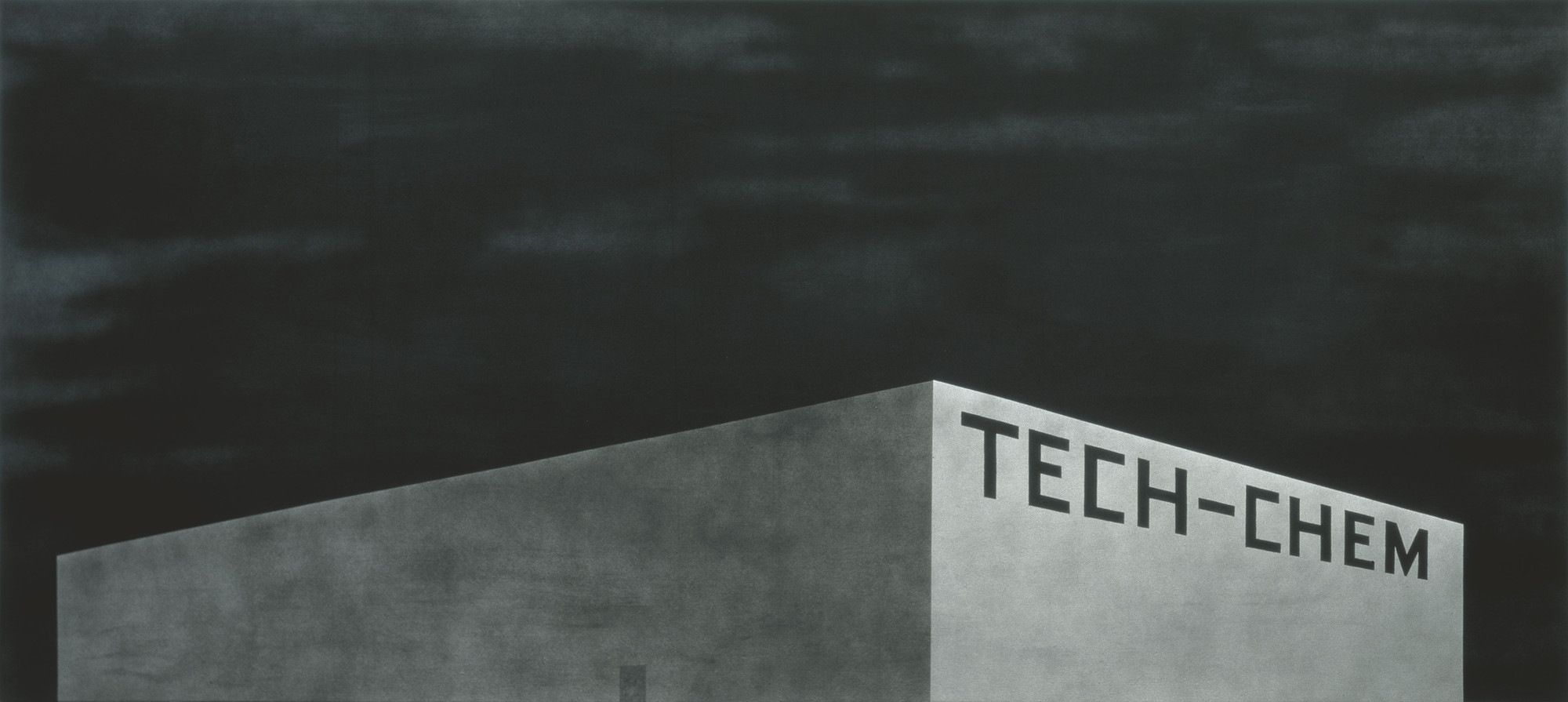 Edward Ruscha. Blue Collar Tech-Chem. 1992 | MoMA