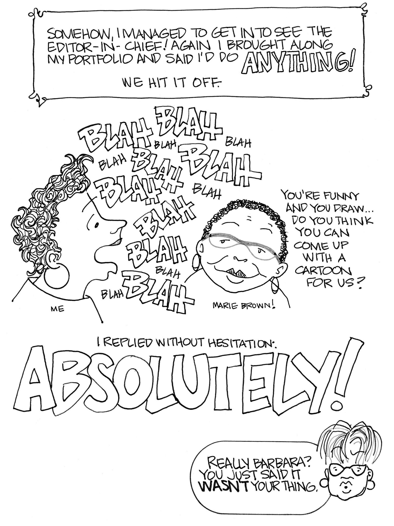 Barbara Brandon-Croft’s One Cartoonist’s Journey | Magazine | MoMA