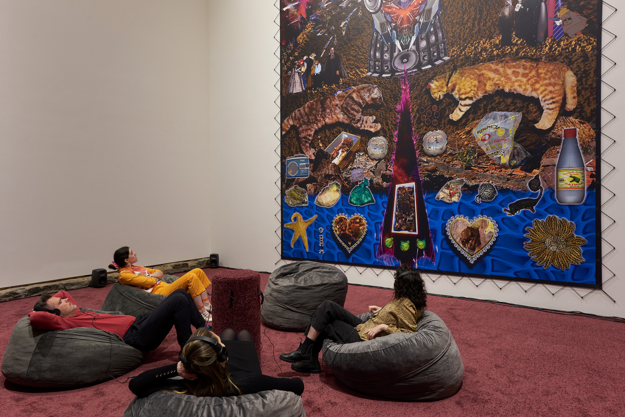 Installation Views of Chuquimamani Condori and Joshua Chuquimia ...