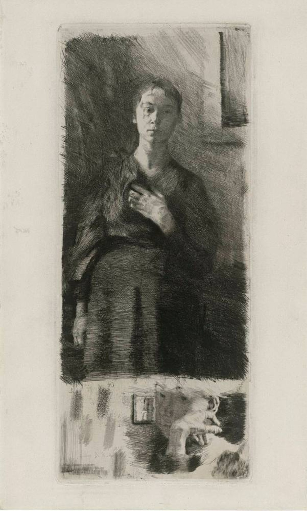 Käthe Kollwitz. Two Self-Portraits. 1892 | MoMA