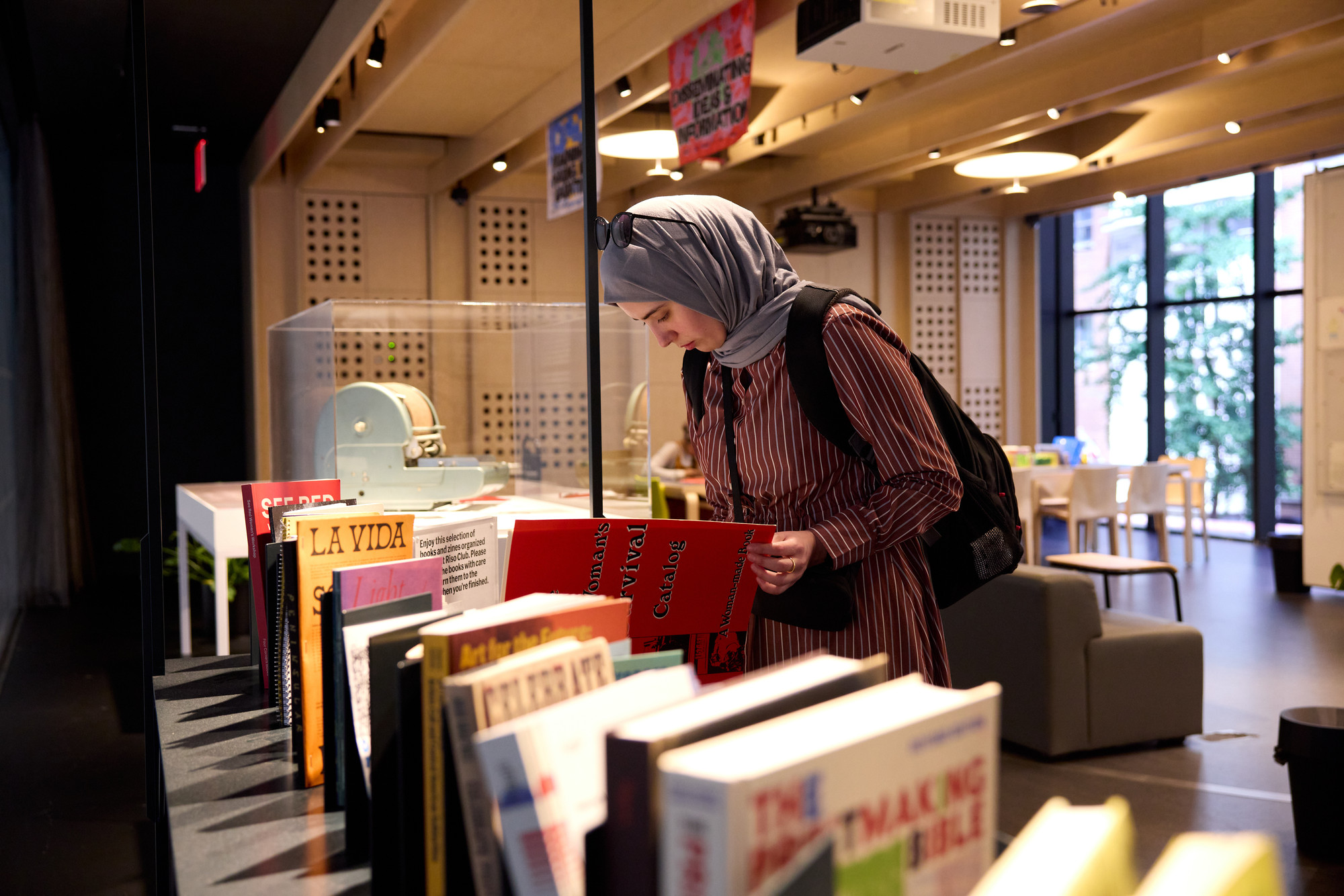 Installation view of Creativity Lab: Printmaking as Collective Action ...