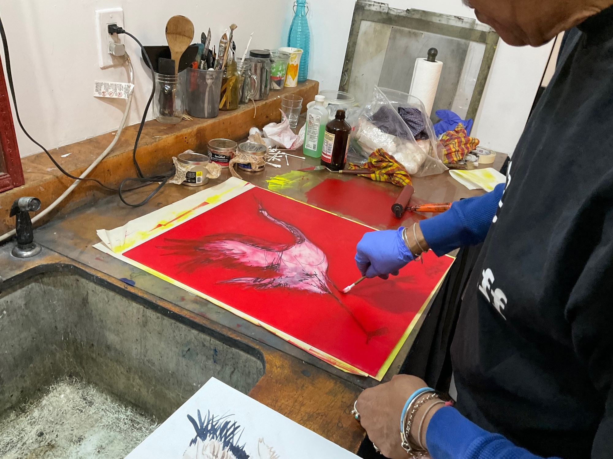 Solar Plate Printmaking Workshop with Taller Boricua | MoMA