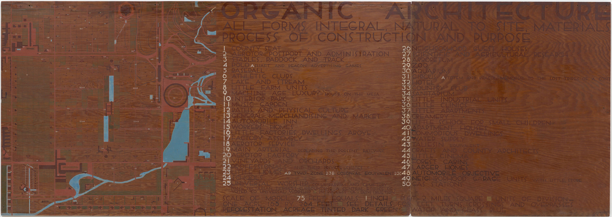 One on One: Frank Lloyd Wright’s Broadacre City | Magazine | MoMA