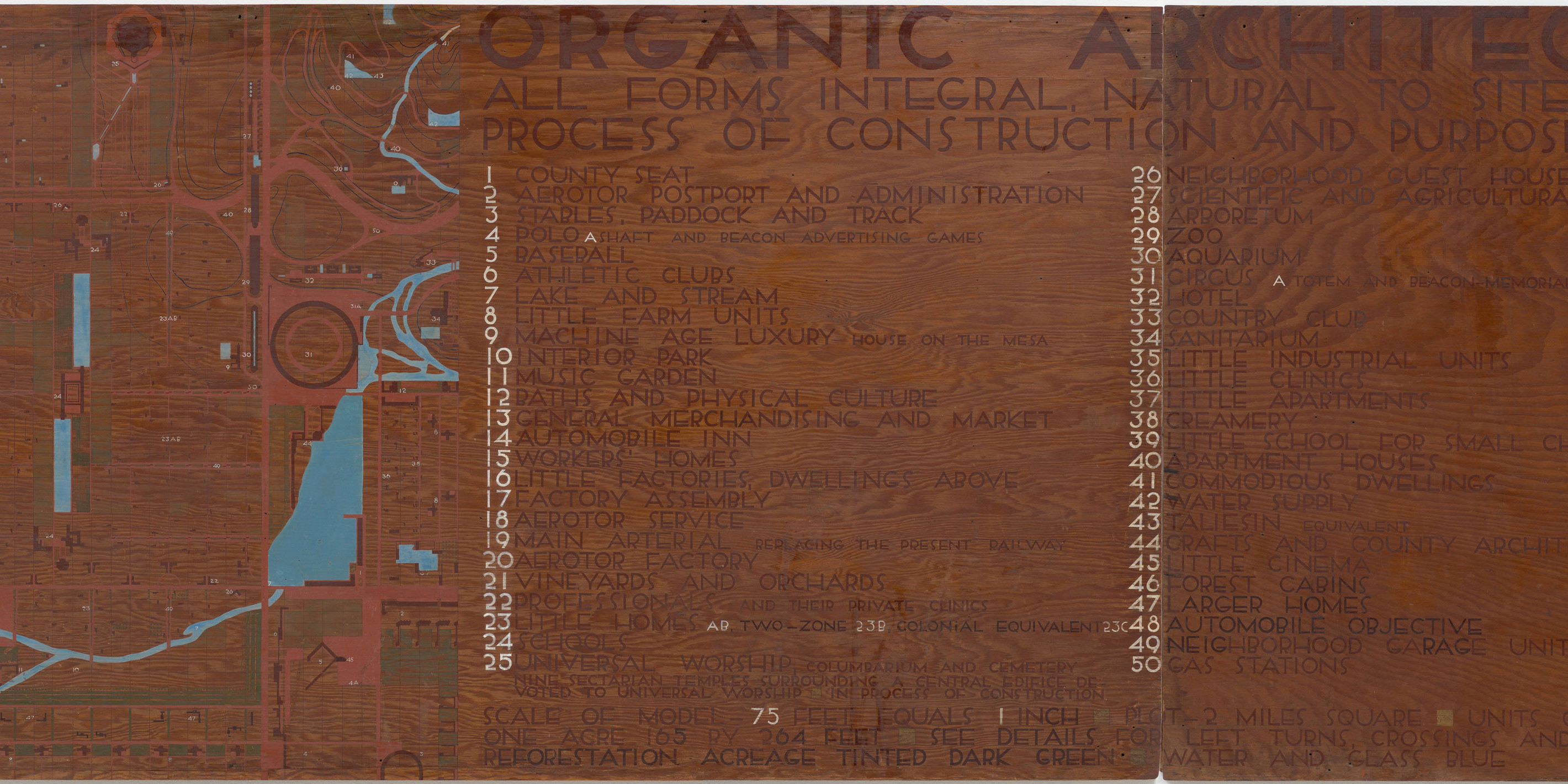 One on One: Frank Lloyd Wright’s Broadacre City | Magazine | MoMA