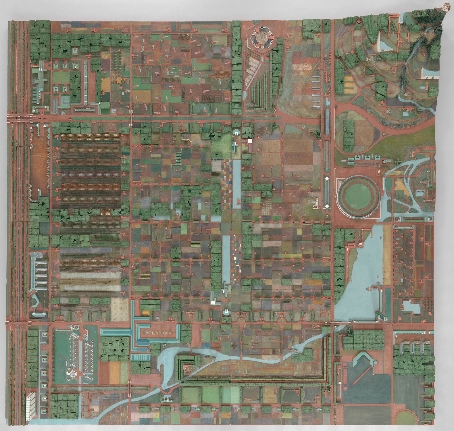 One on One: Frank Lloyd Wright’s Broadacre City | Magazine | MoMA