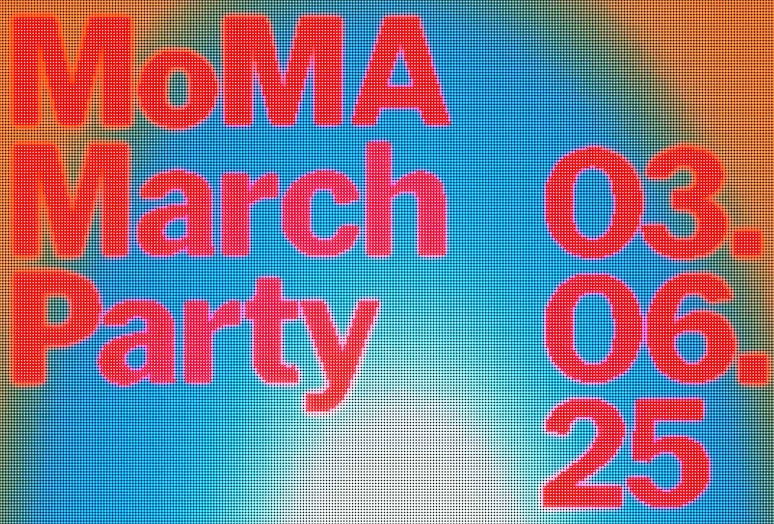 MoMA March Party 2025 | MoMA
