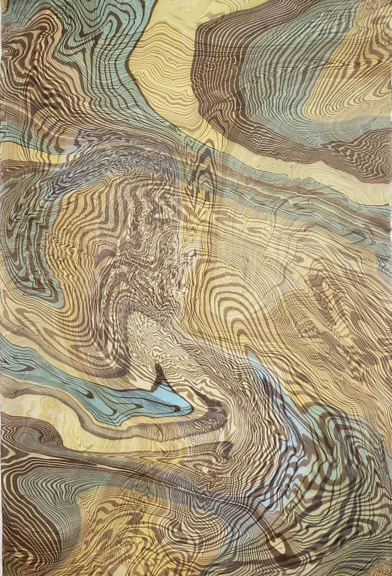 Open Art Space: Swish! Paper Marbling Monoprints | MoMA
