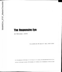 The Responsive Eye | MoMA