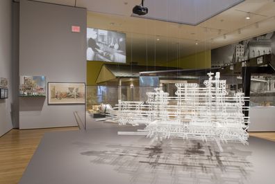 Peter Cook. Plug-in City: Maximum Pressure Area, project (Section ...