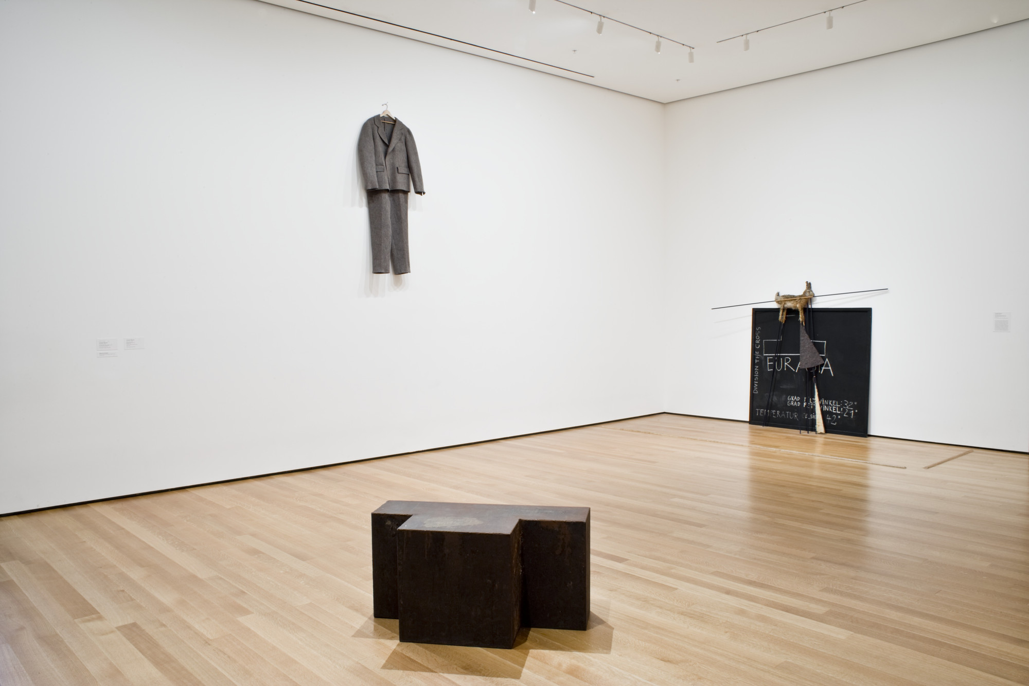 Installation view of the exhibition "Focus: Joseph Beuys" | MoMA