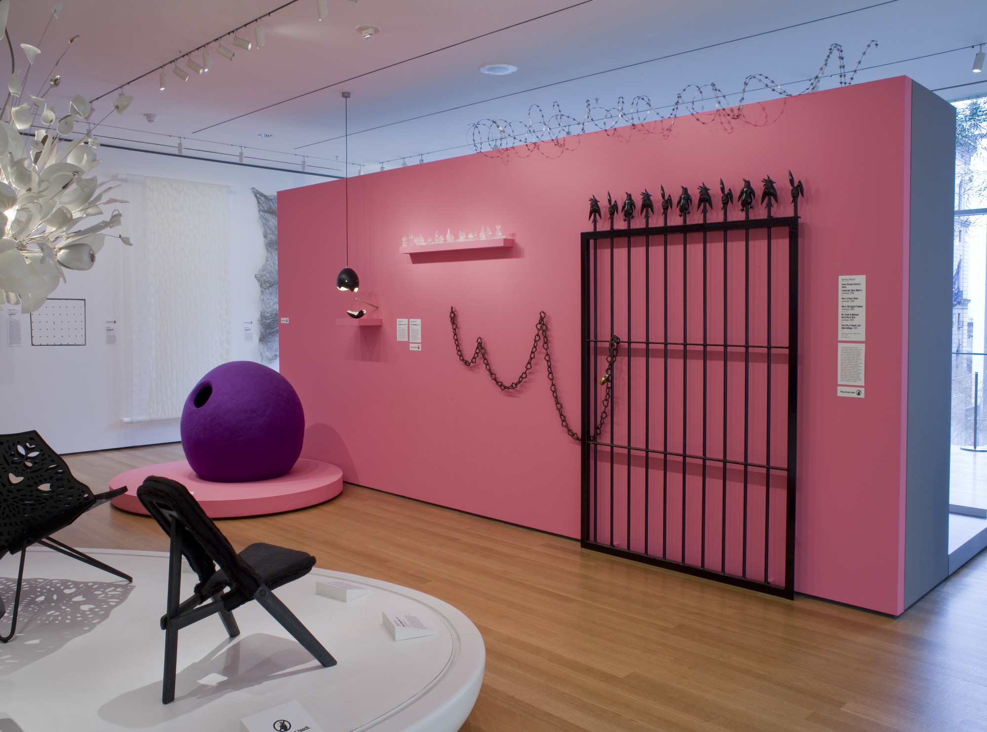 Installation view of the exhibition "Rough Cut: Design Takes a Sharp ...