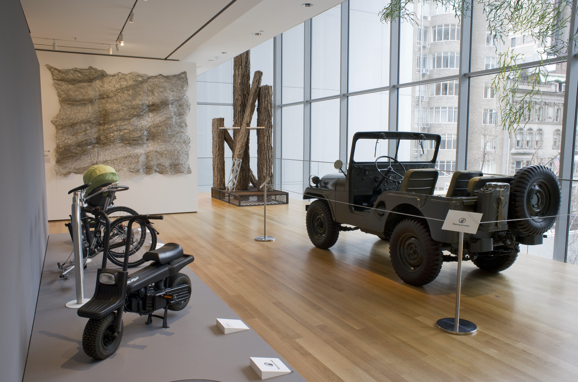 Installation view of the exhibition "Rough Cut: Design Takes a Sharp ...