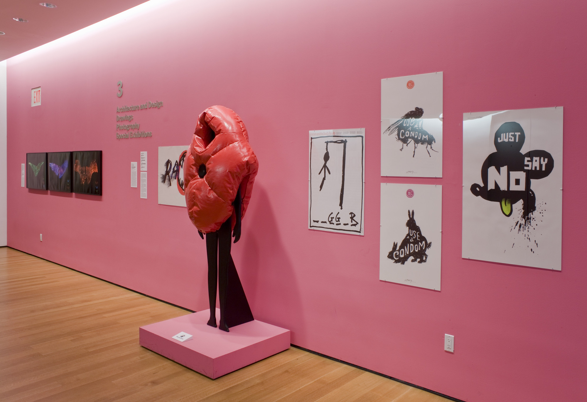 Installation view of the exhibition "Rough Cut: Design Takes a Sharp ...