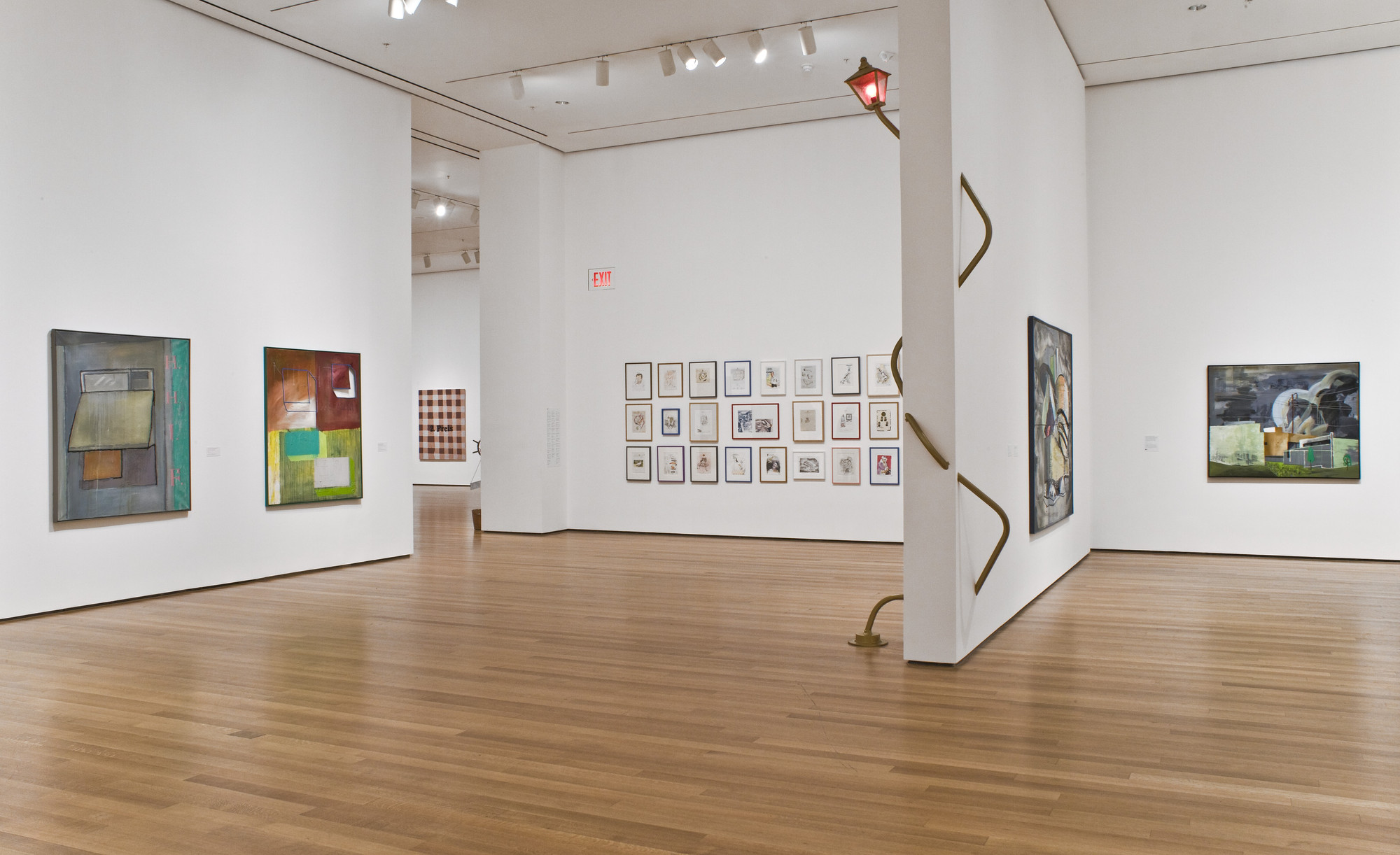 Installation view of the exhibition "Martin Kippenberger: The Problem ...