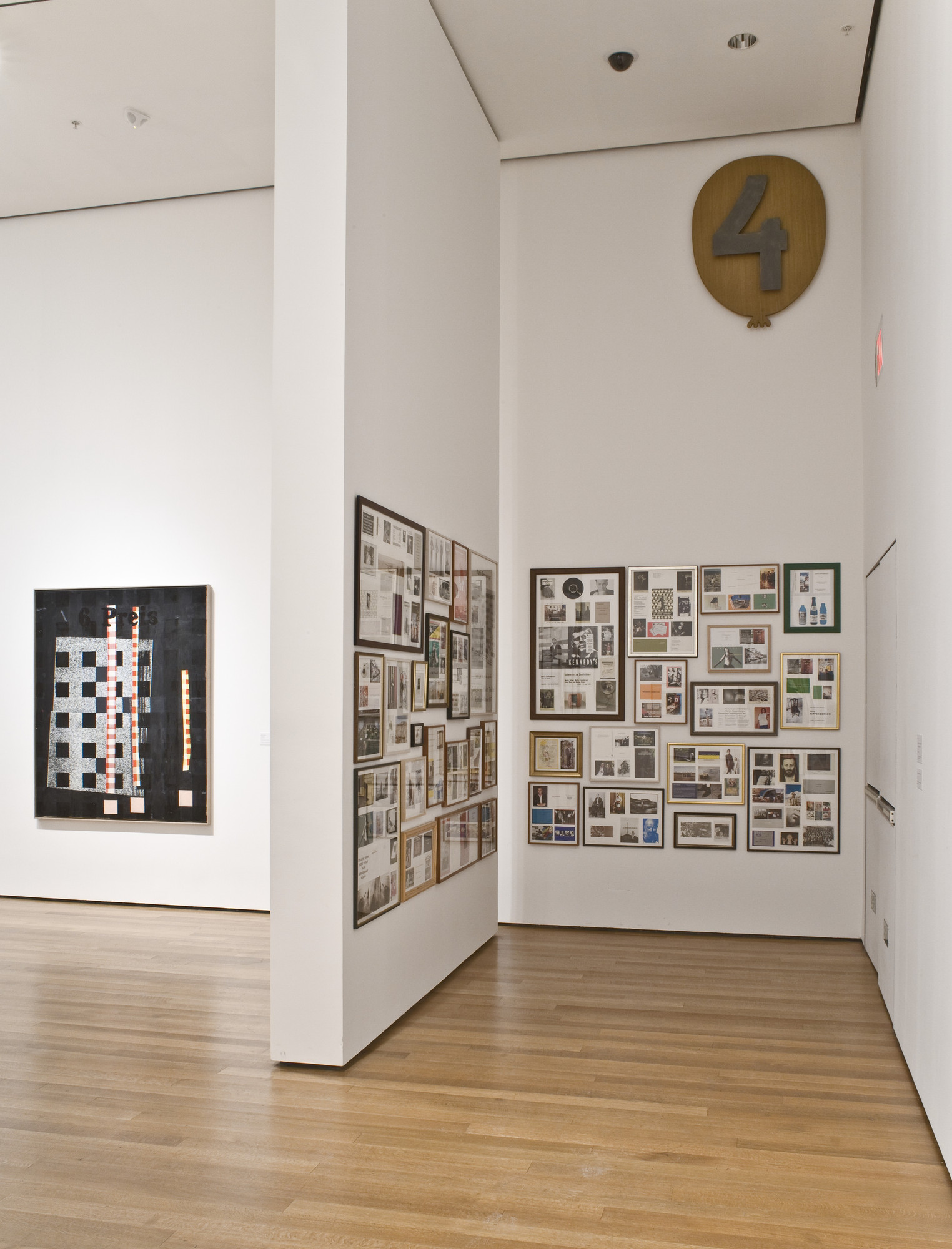 Installation view of the exhibition "Martin Kippenberger: The Problem ...