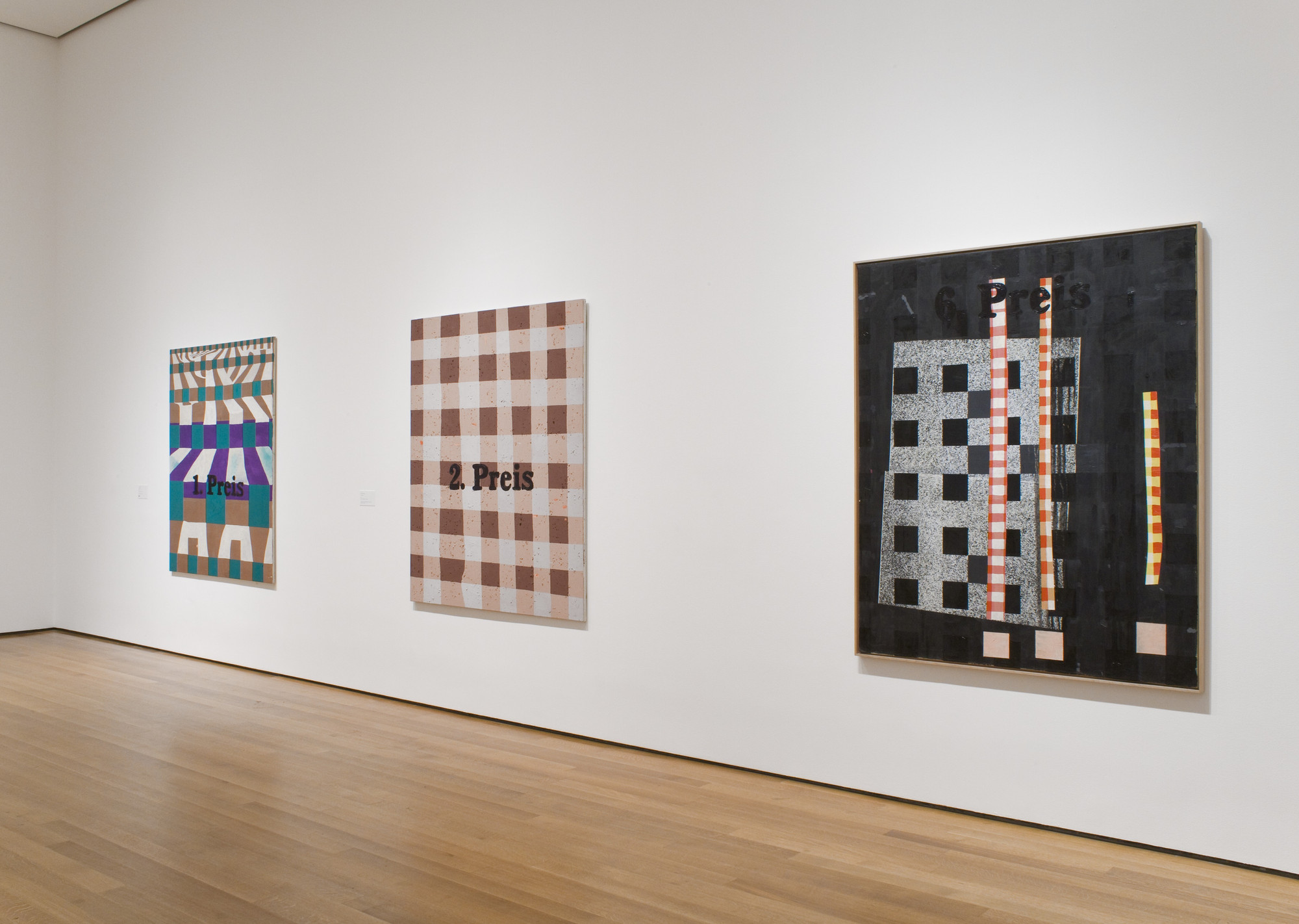 Installation view of the exhibition "Martin Kippenberger: The Problem ...