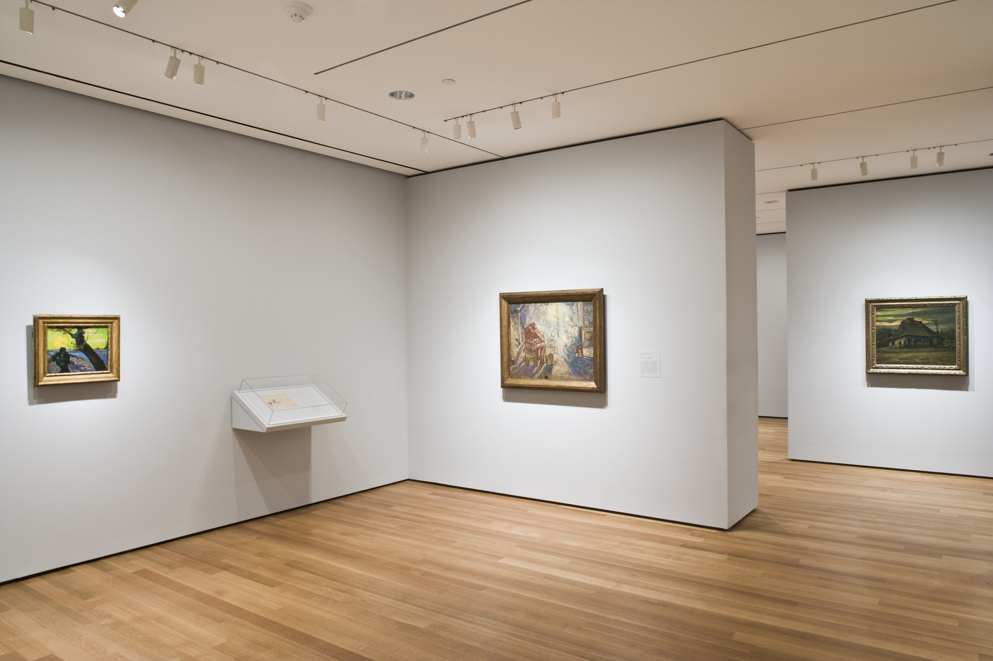 Installation view of the exhibition "van Gogh and the Colors of the ...