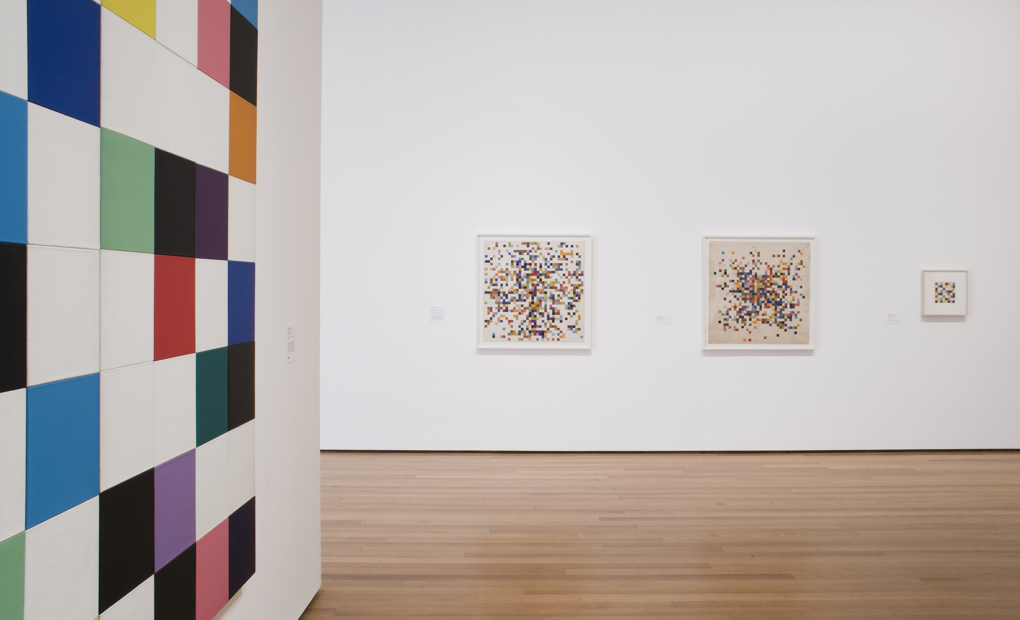 Installation view of the exhibition "Color Chart: Reinventing Color ...